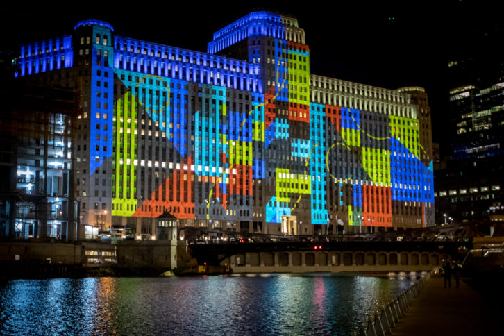World’s largest permanent projection mapping system at Chicago’s ...