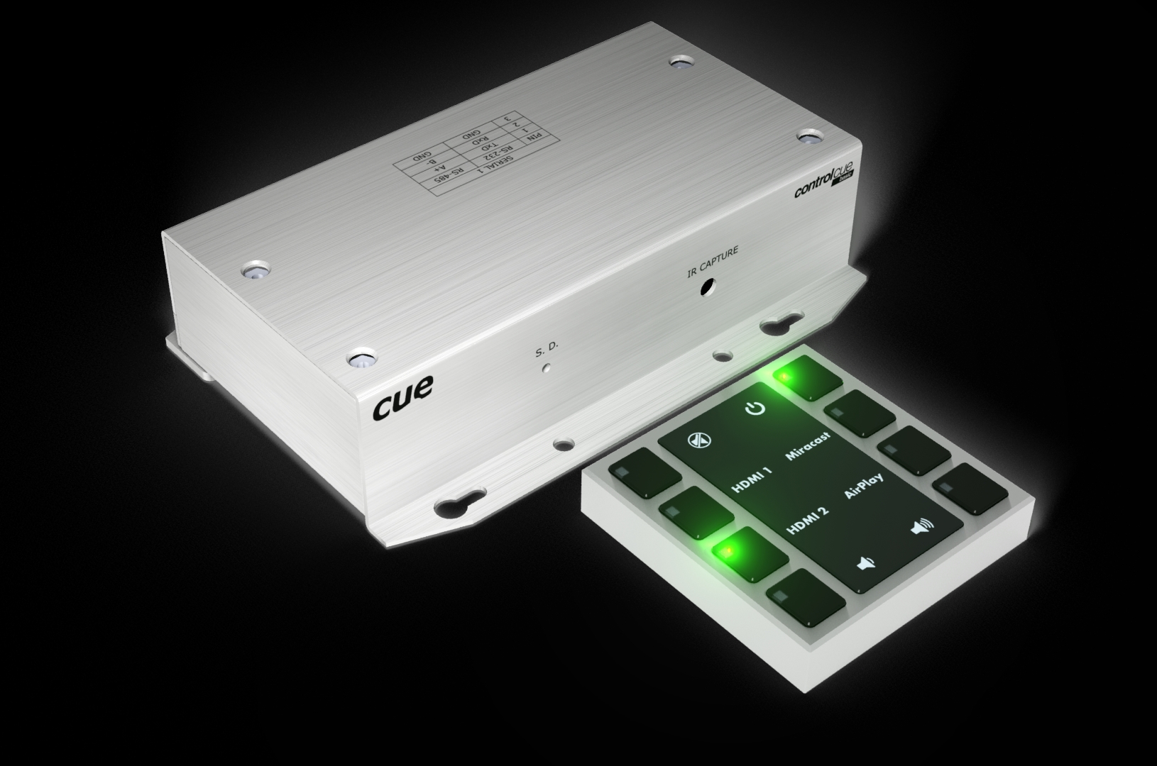 Cue push button integration - Installation