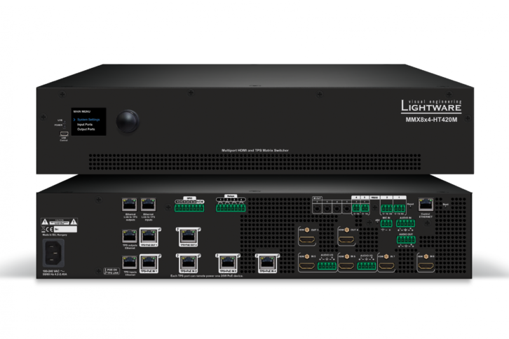 Lightware's enhanced matrix switchers pull focus