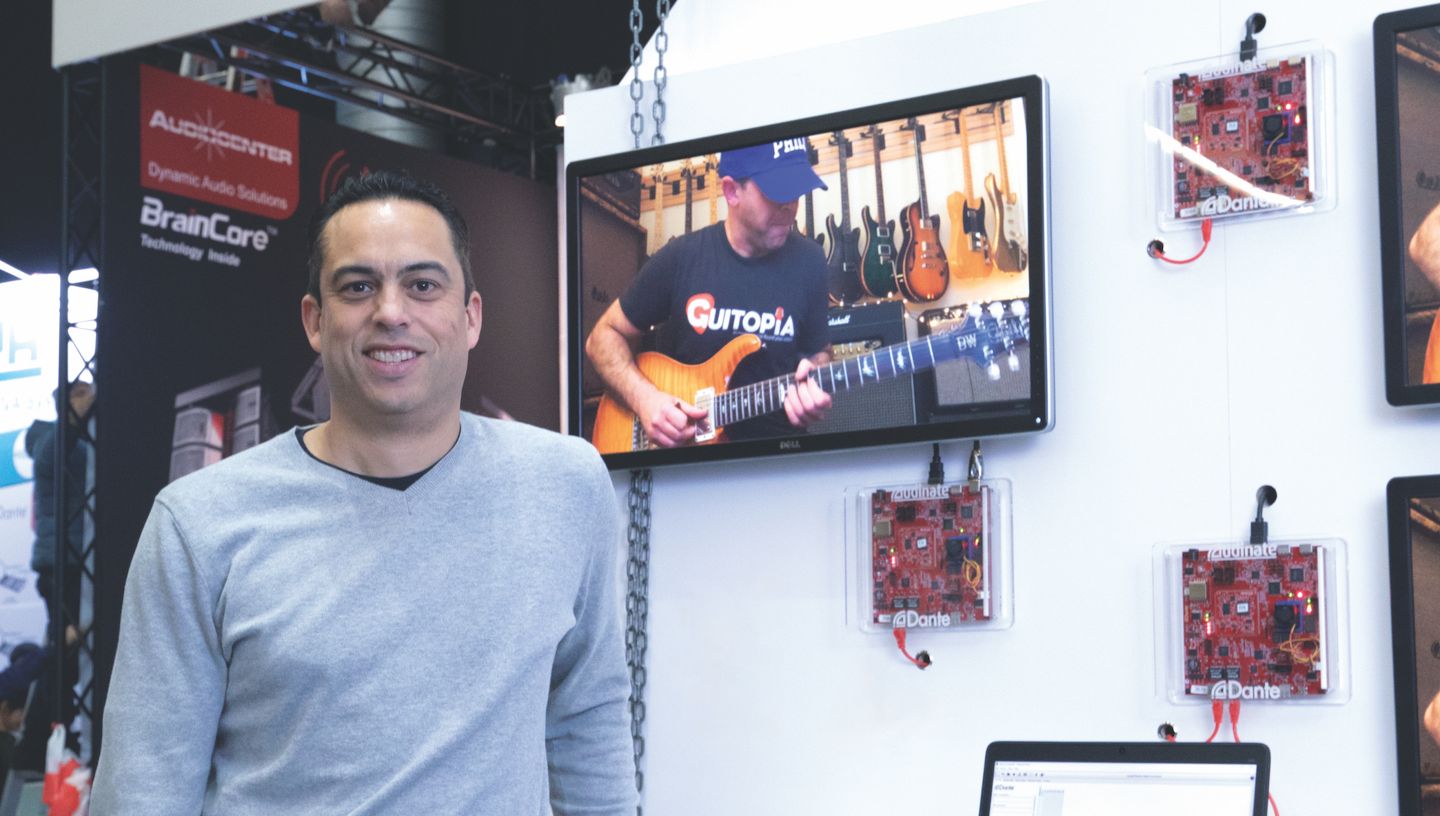 Audinate adds video to Dante - Installation