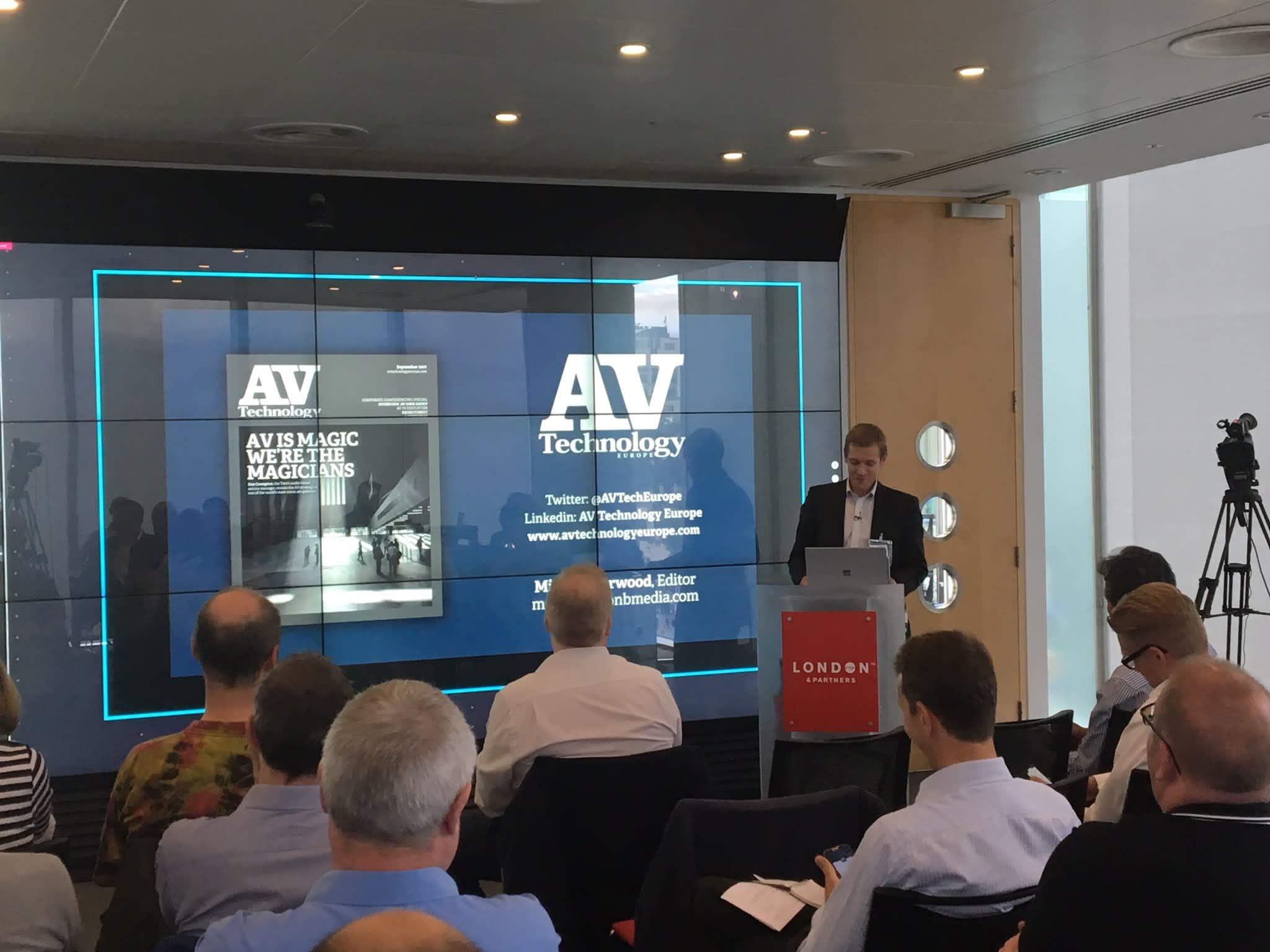 AV Technology Europe says farewell to editor Michael Garwood - Installation