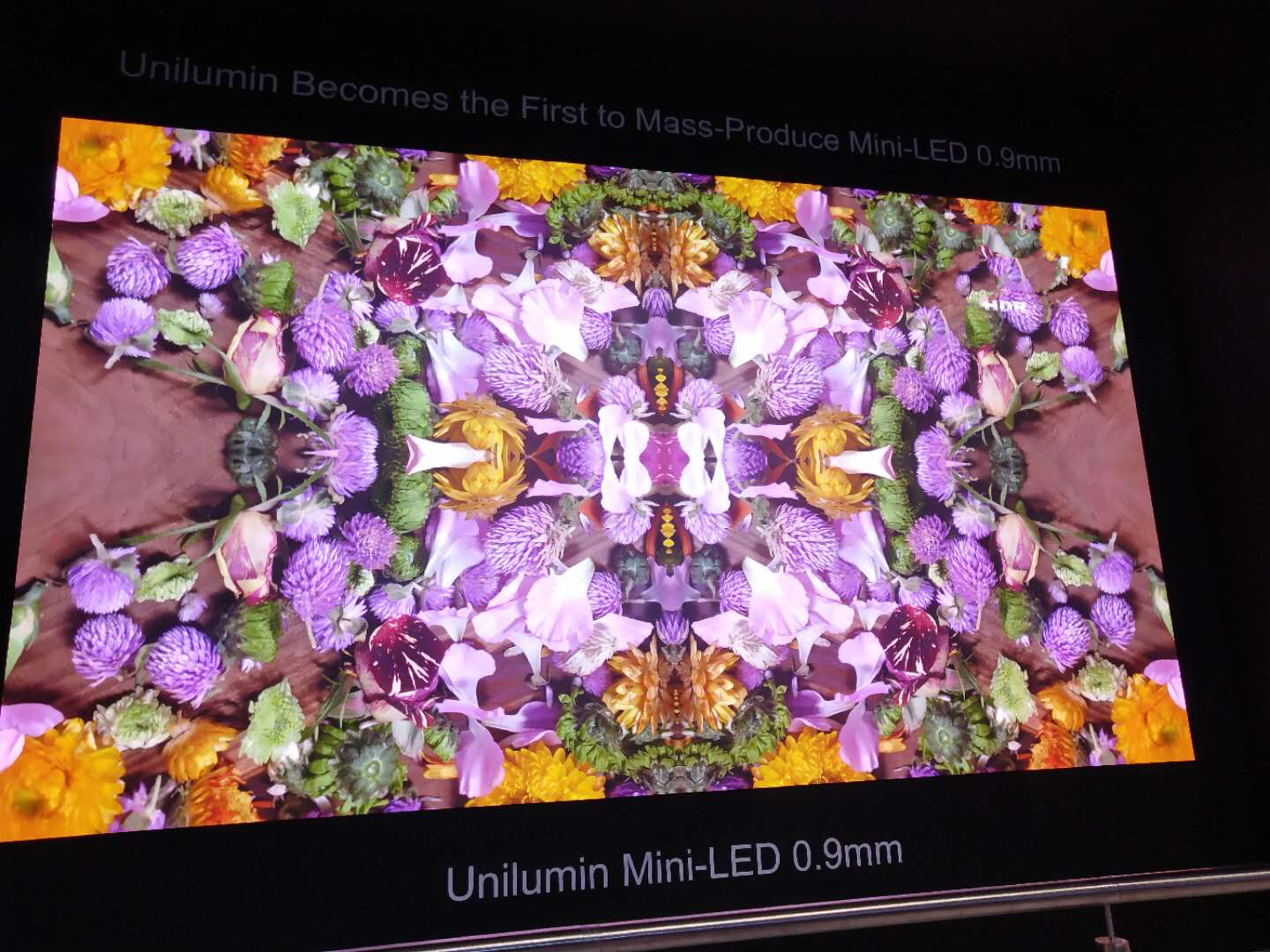 Unilumin's new Mini-LED 0.9mm guaranteed to"stand out from the crowd ...