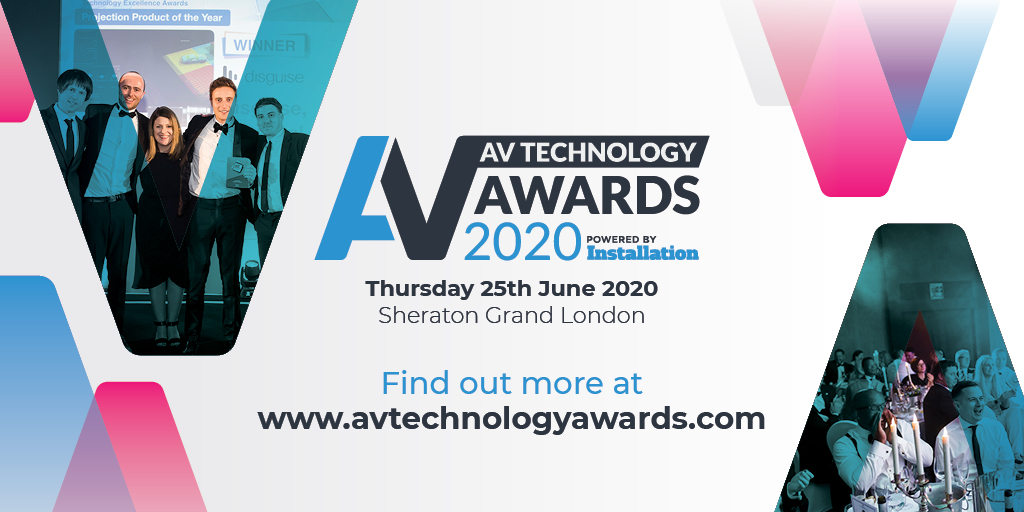Entries open for the AV Technology Awards 2020 - Installation