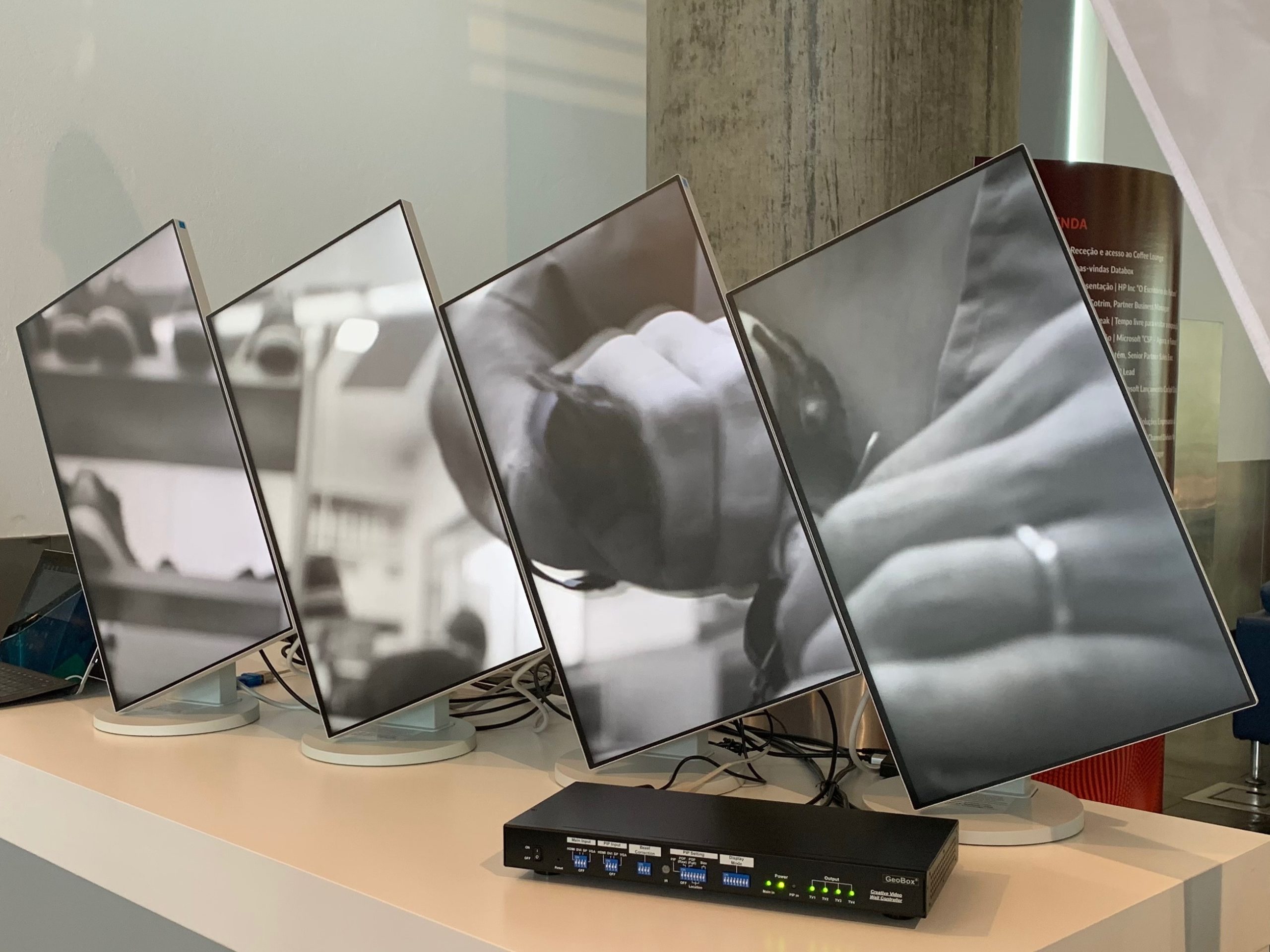 VNS GeoBox goes 8K - Installation