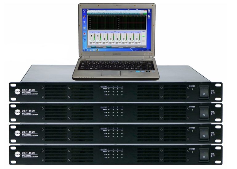 CMX Audio's Dante amplifier for public sound - Installation