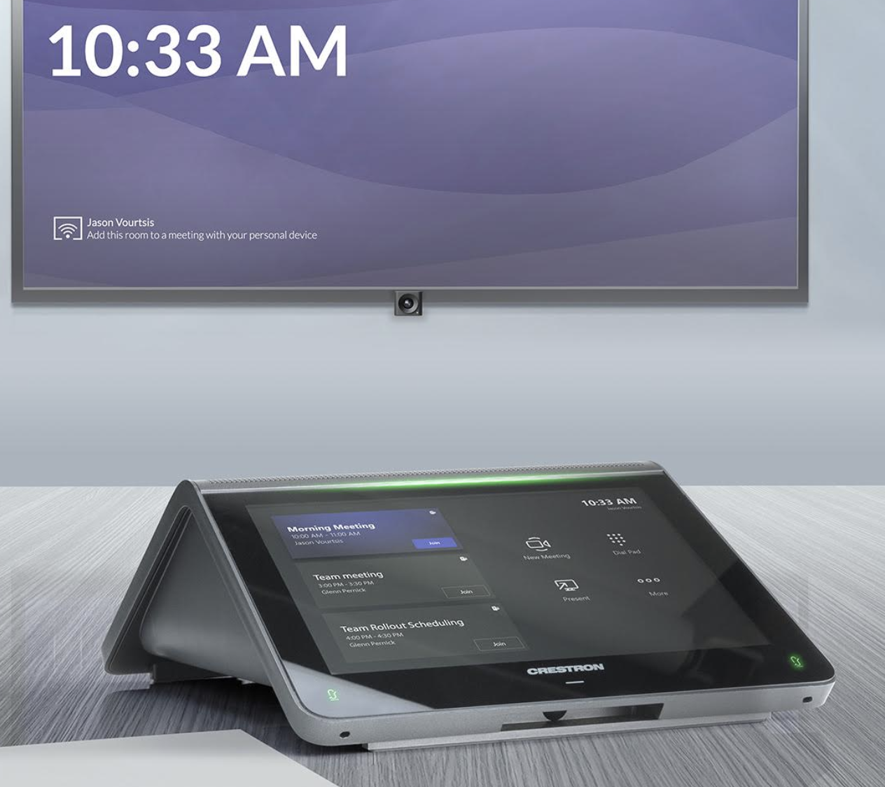 Crestron introduces Flex MM tabletop conferencing system - Installation