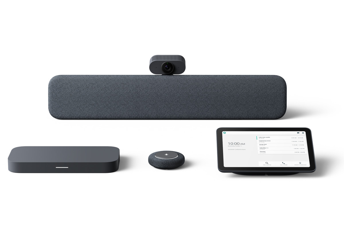 Google's meeting room kits for the 'future workplace' - Installation