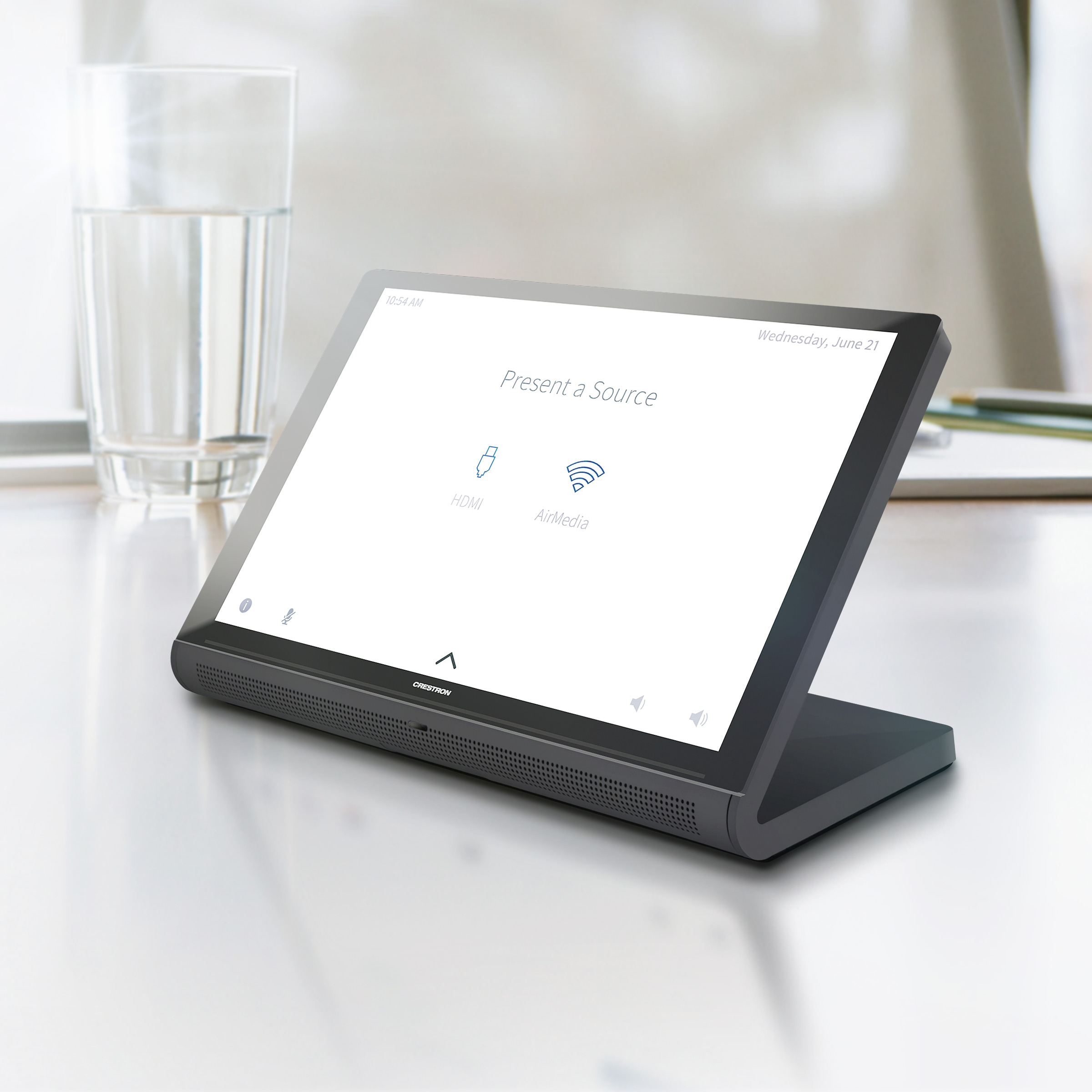 Crestron unveils automated touch screen series - Installation