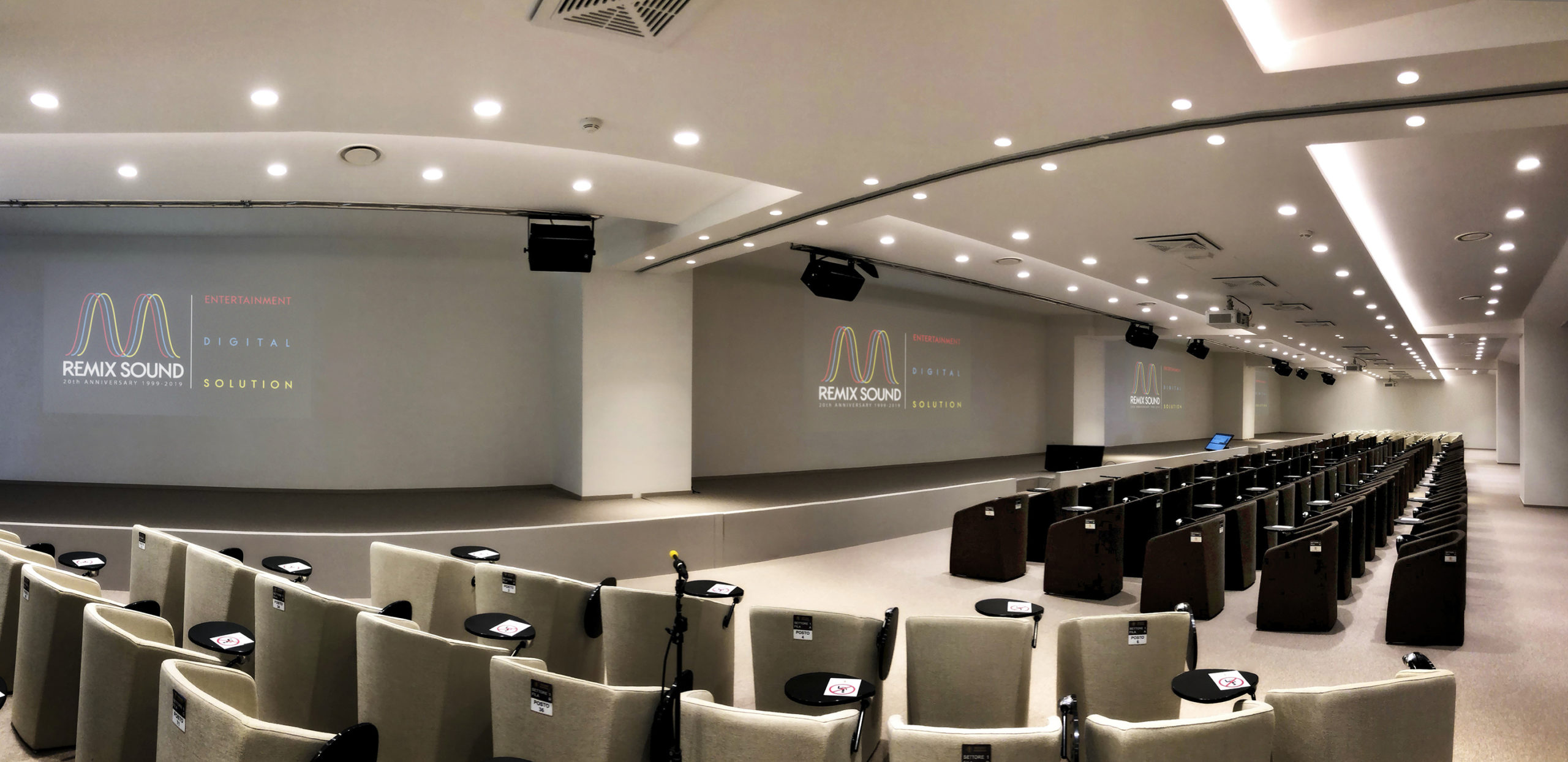 Yamaha sound system equips flexible Swiss training facility - Installation