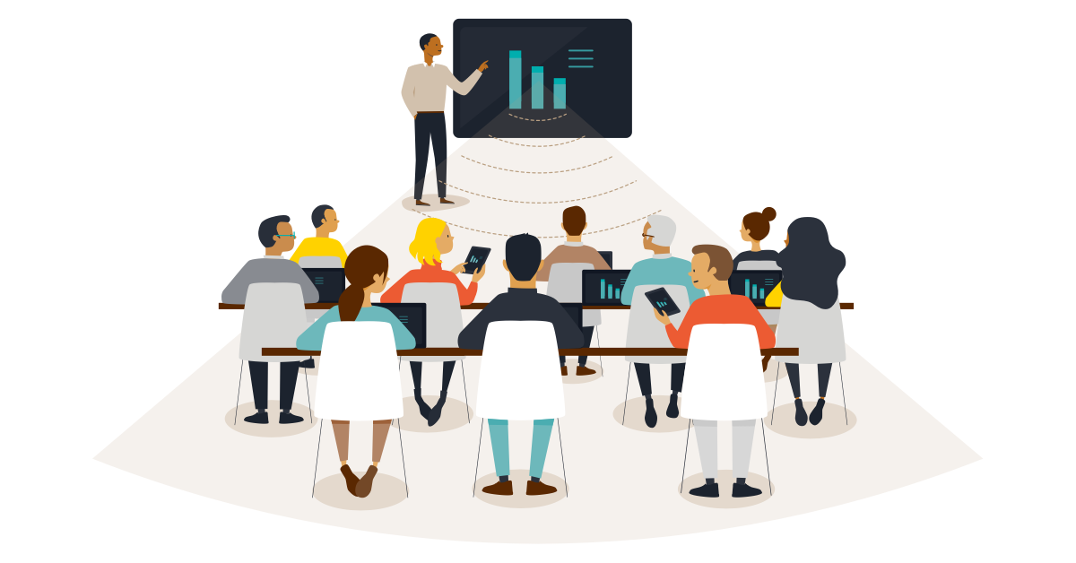 DisplayNote keeps Horizon High School class connected - Installation