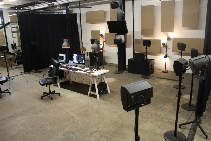 APG loudspeakers help 3D studio with surround sound - Installation