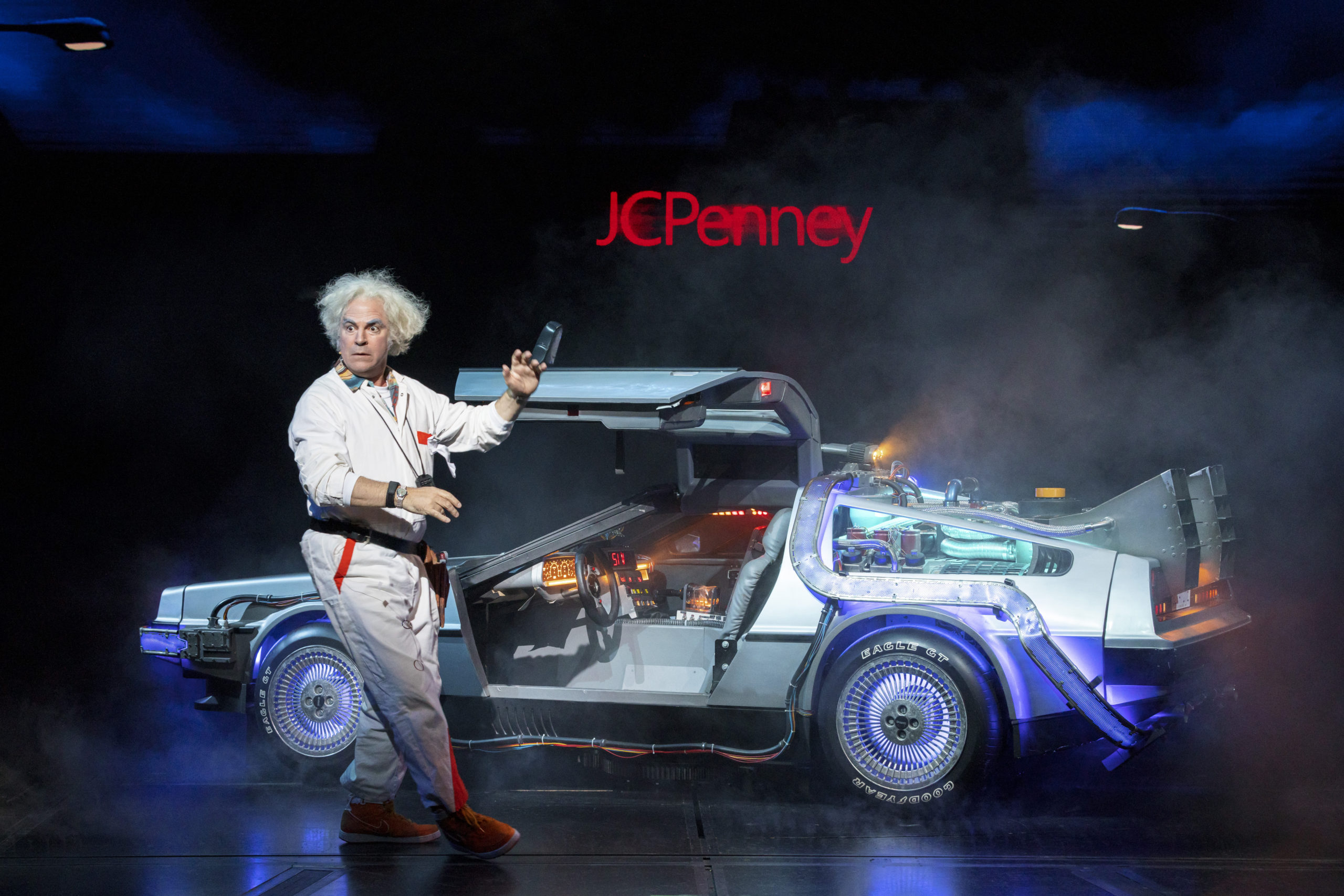disguise VFX video set design takes West End 'Back to the Future ...