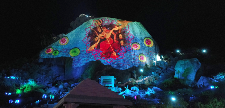Christie projectors deliver stunning projection mapping show on Indian ...