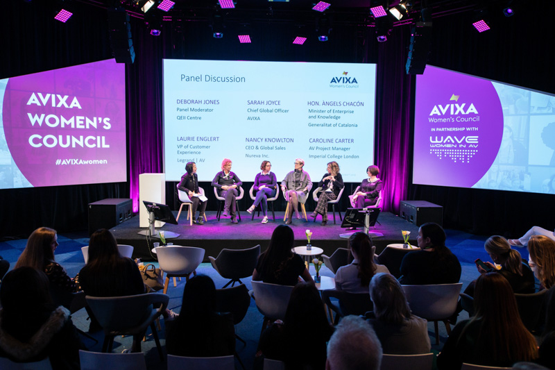 AVIXA empowering women in AV - Installation