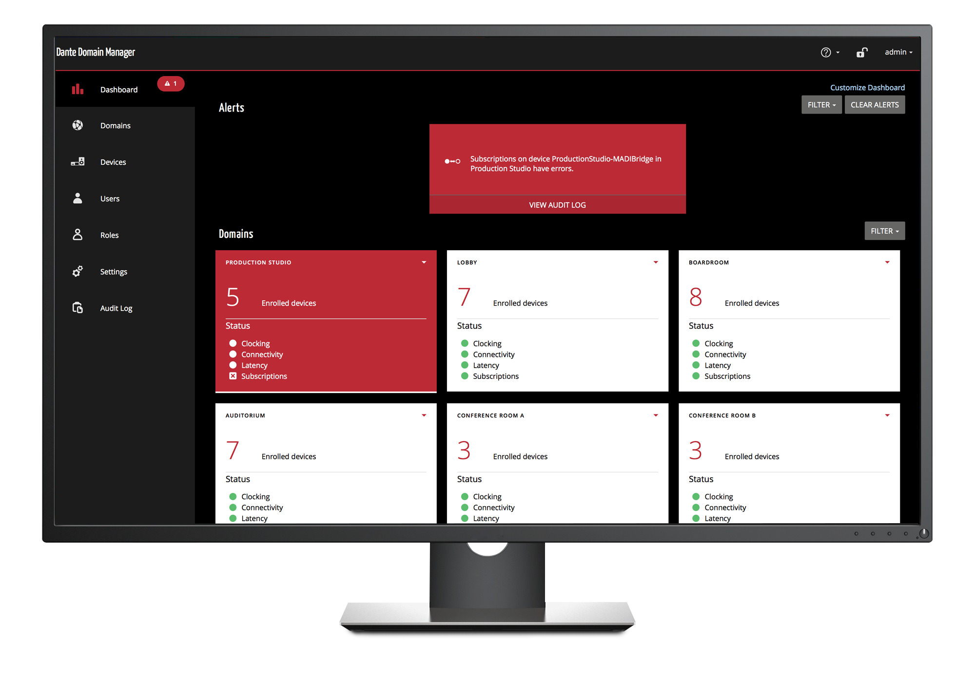 Dante Domain Manager updated - Installation
