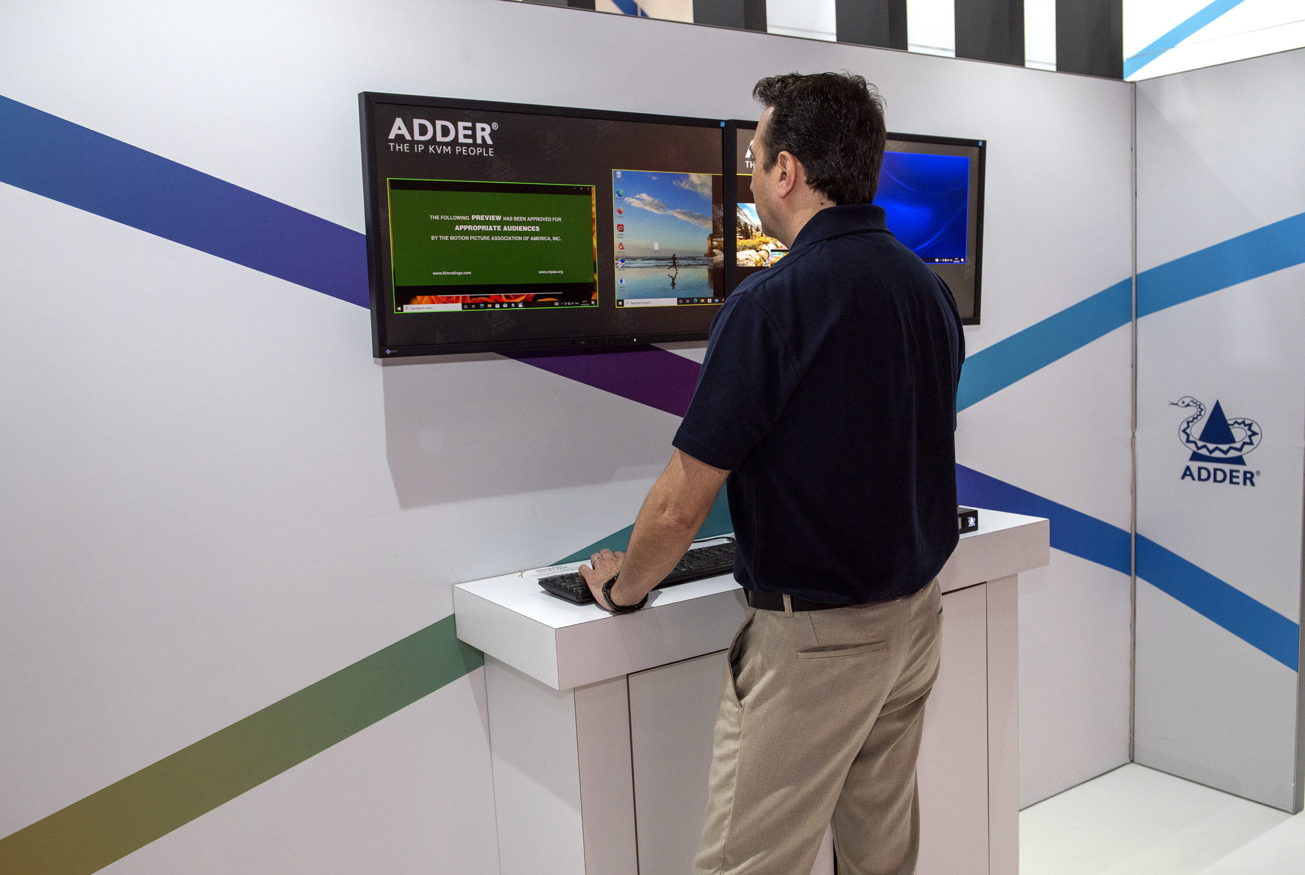 Instant visualisation with total control - Installation