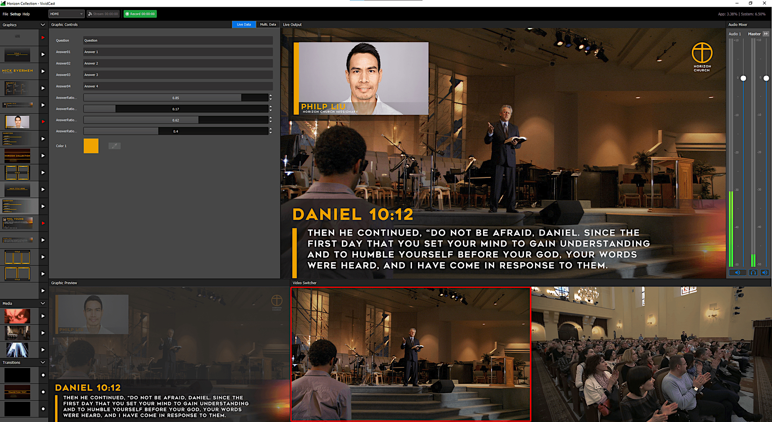 NewBlue partnership offers graphics with PTZ control - Installation