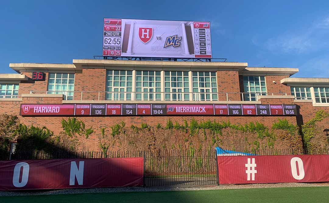 Harvard University upgrades athletics venues with Daktronics LED ...