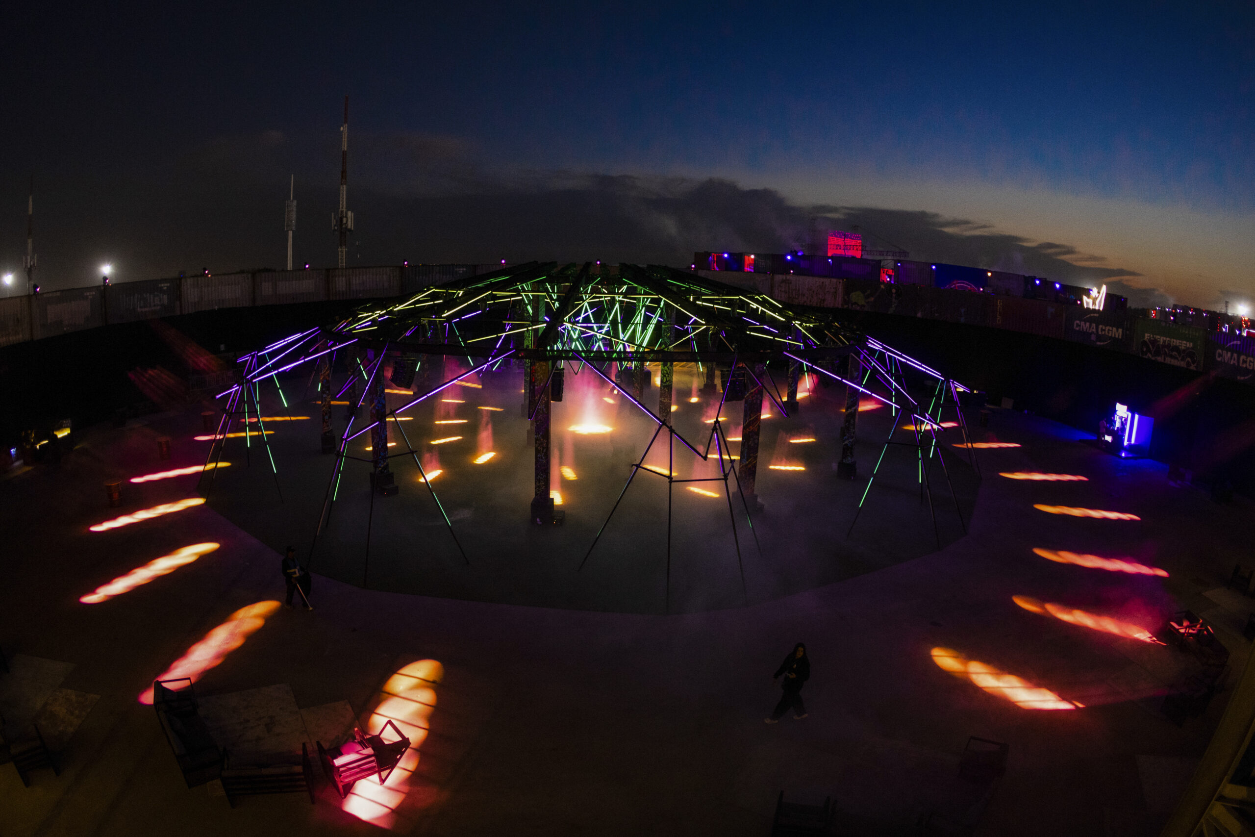 Polygon Live delivers immersive Soundstorm - Installation