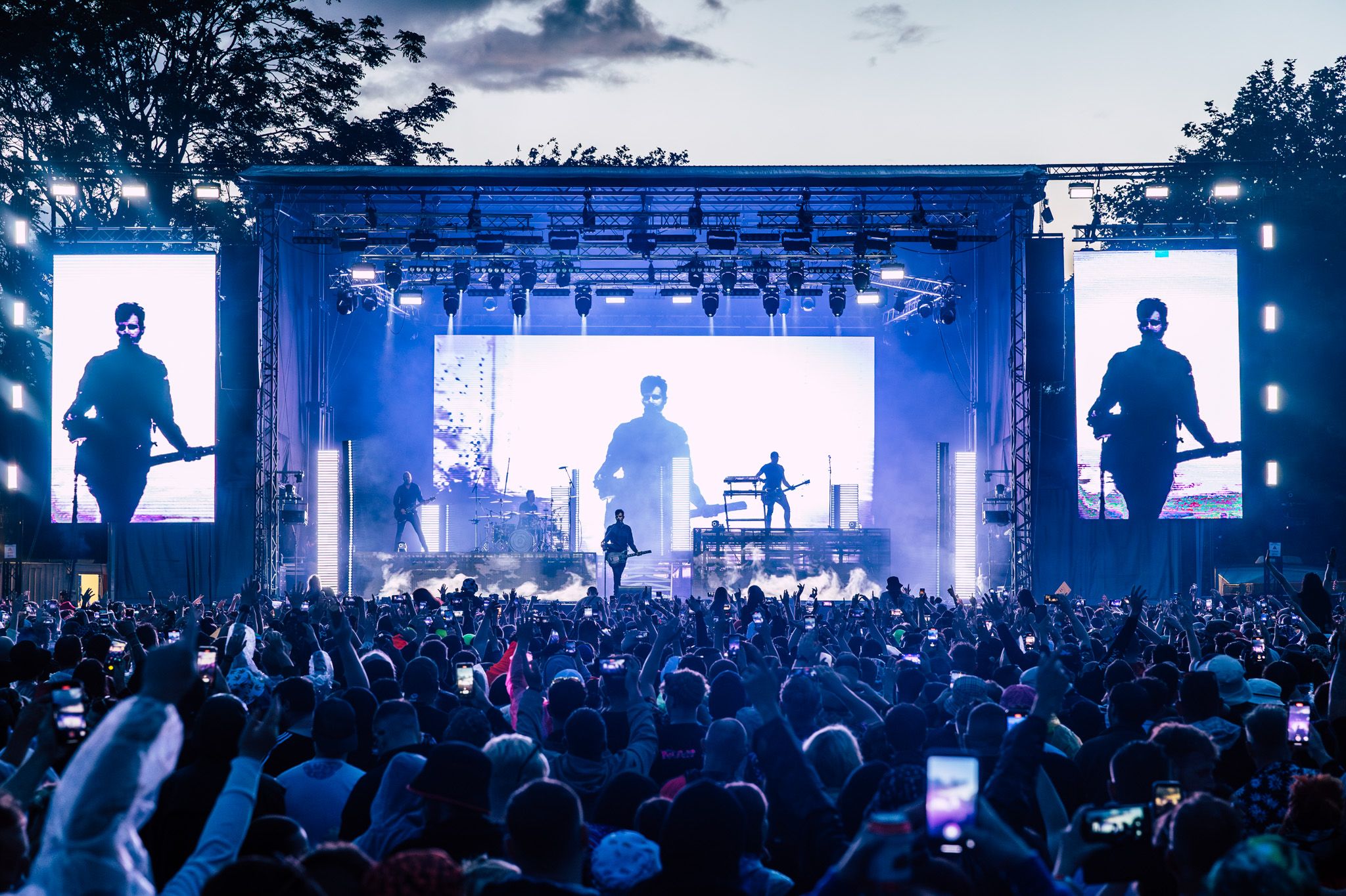 KV2 powers up Electric Bay festival in Torquay, Devon - Installation