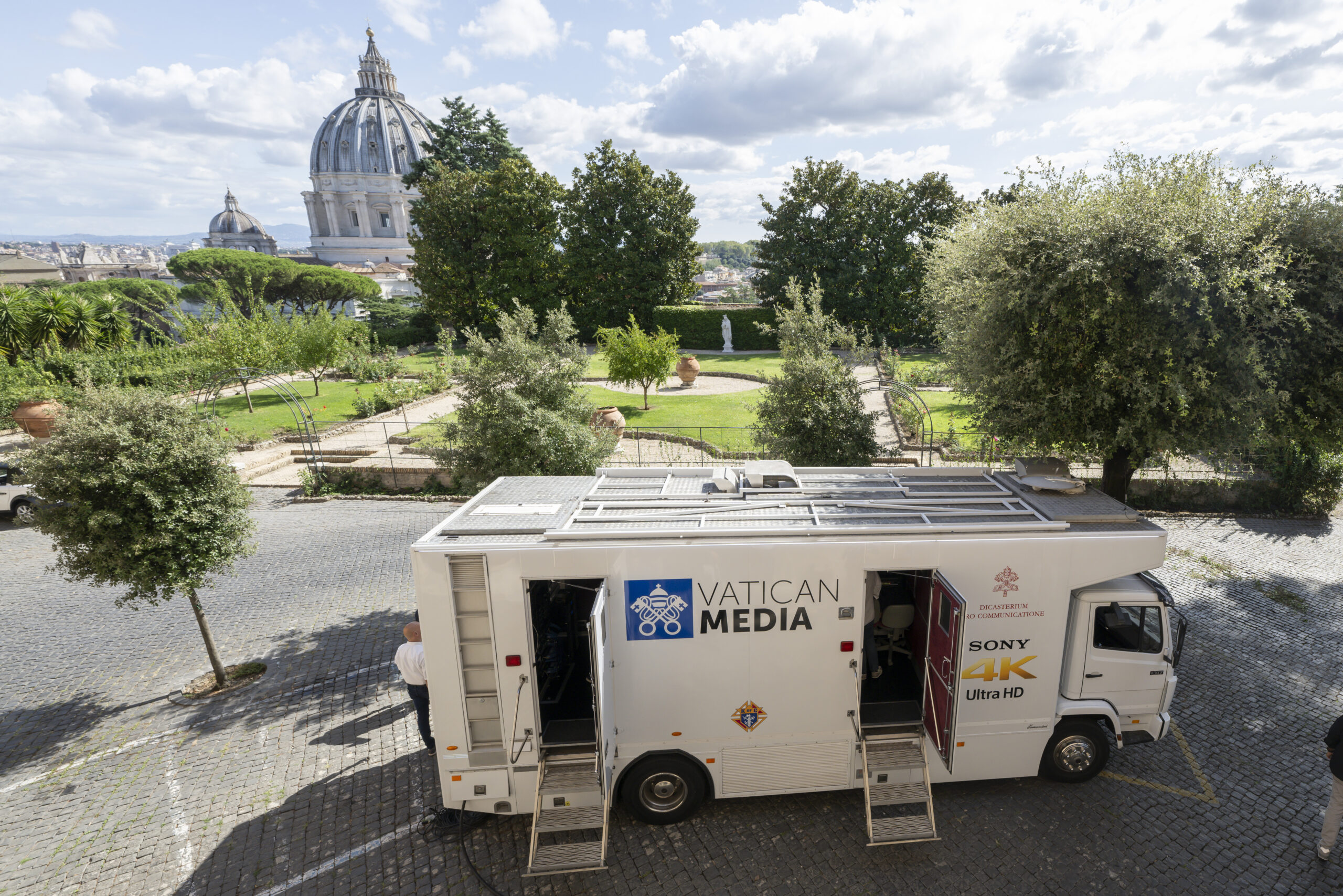 Sony creates bespoke broadcast package for Vatican City - Installation