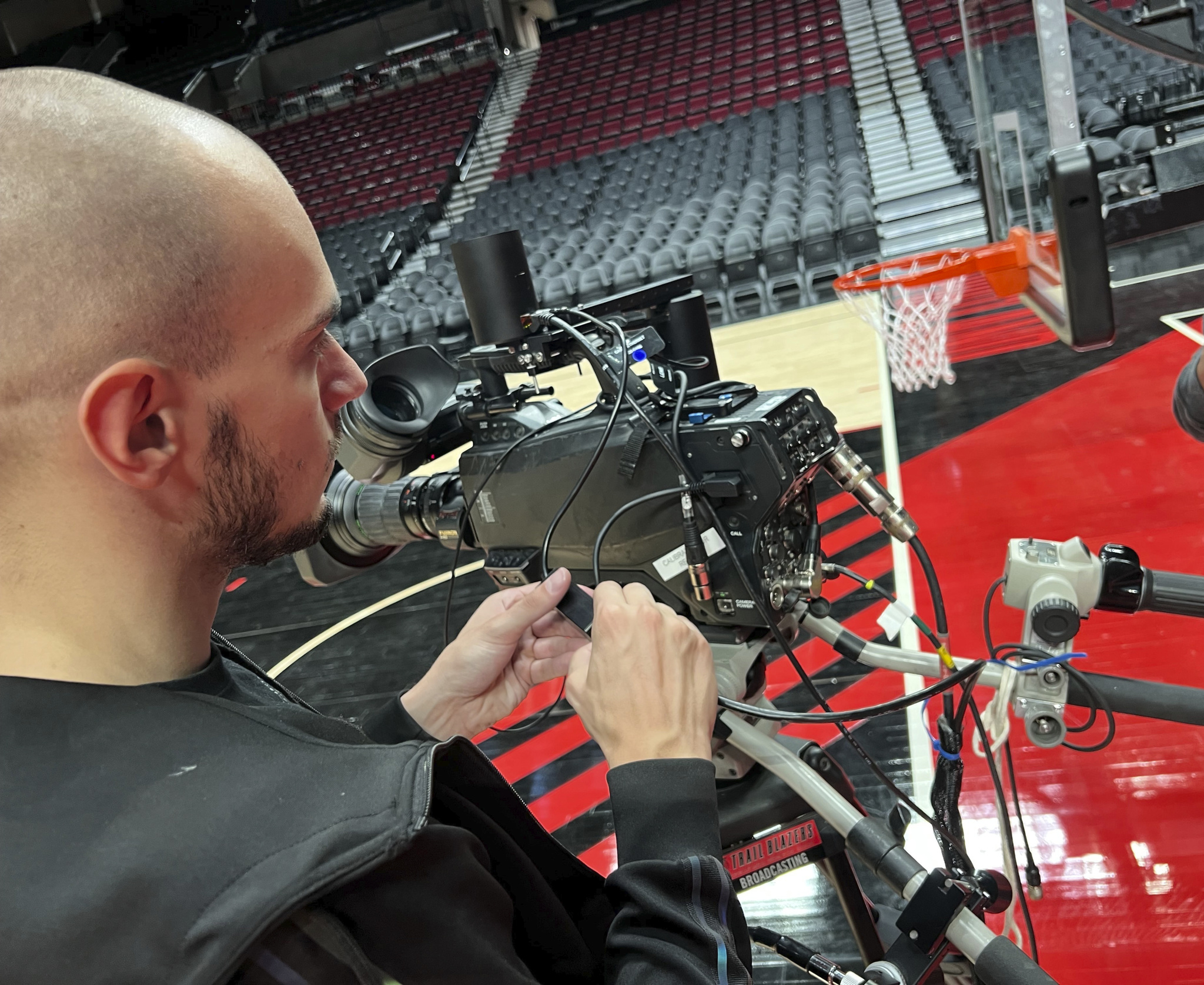 Trail Blazers become first NBA Team to broadcast AR graphics from a ...