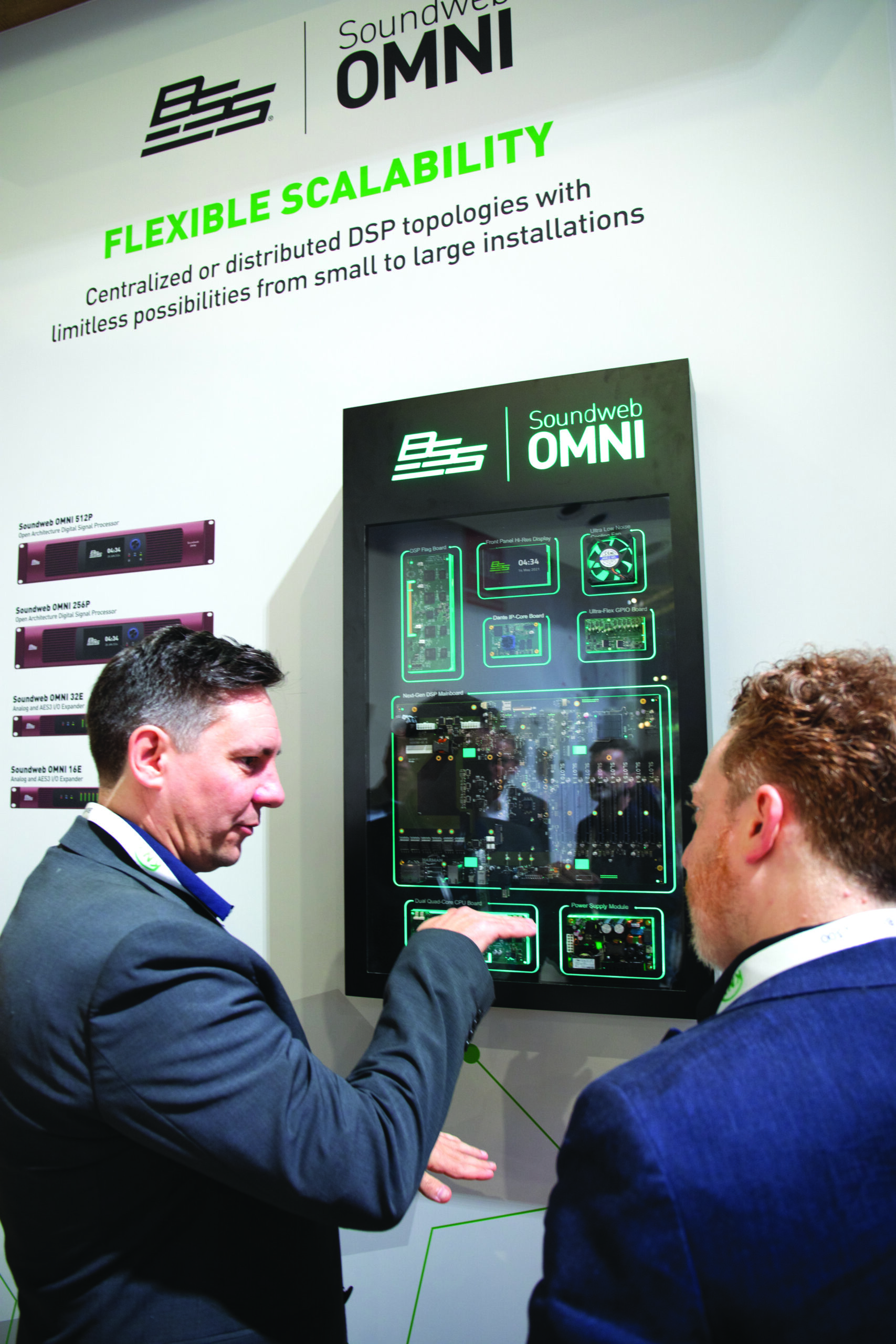 Soundweb Omni offers infinite DSP scalability - Installation