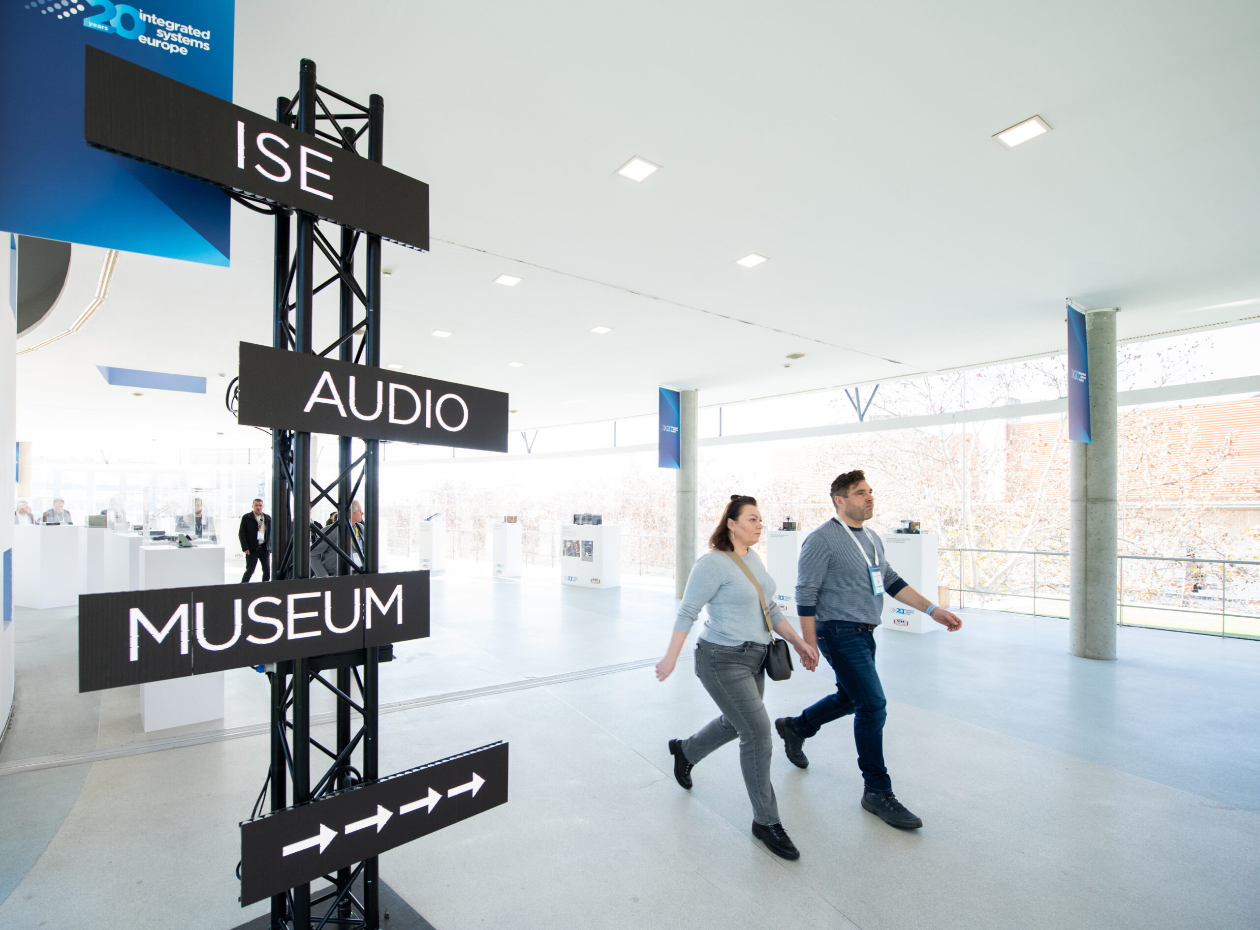 Echoes of a distant time: Inside the ISE Audio Museum - Installation