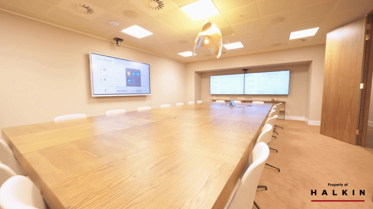 Neat technology deployed for 4-storey Halkin workspace - Installation