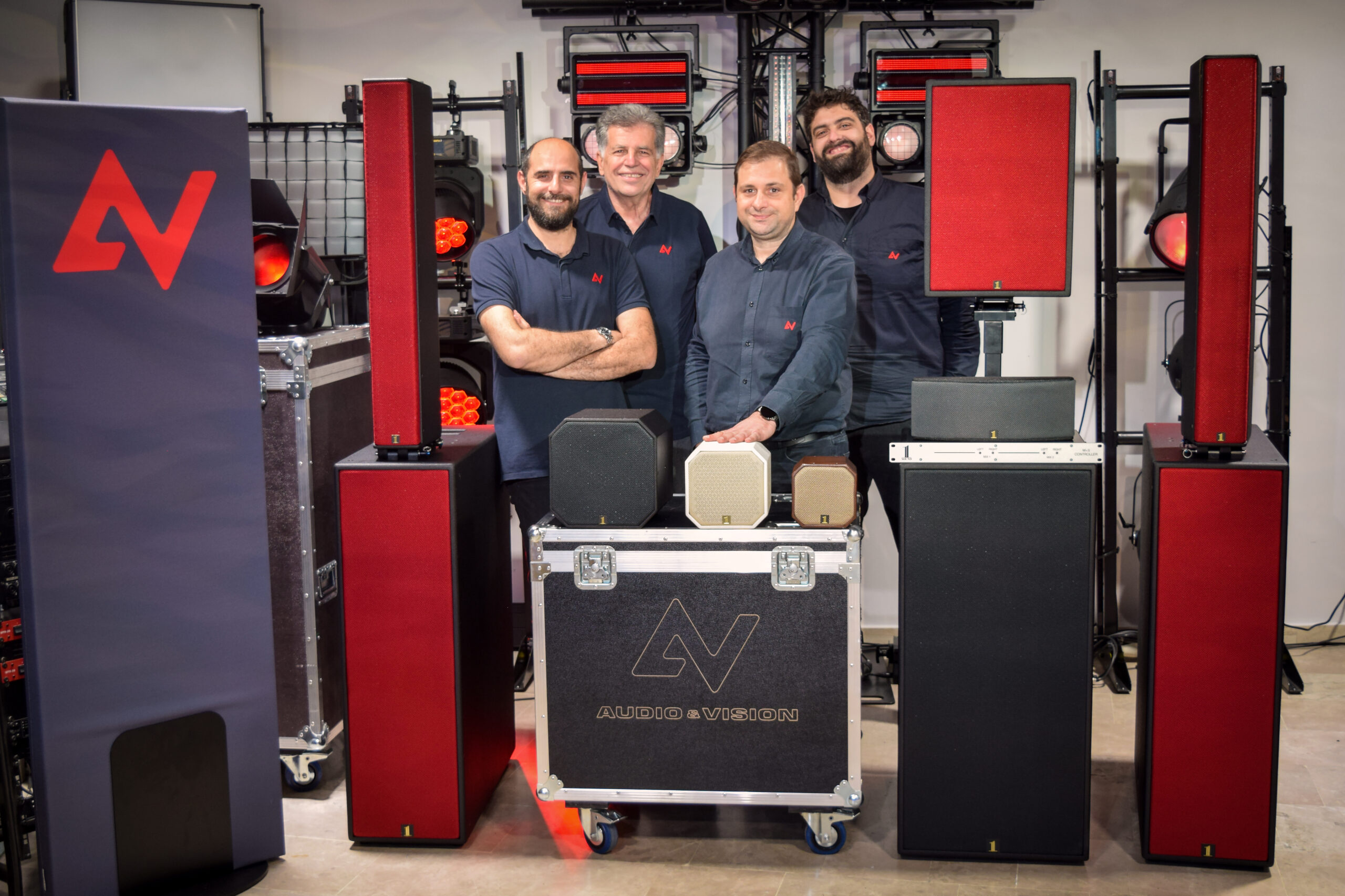 1 Sound appoints AUDIO & VISION as distributor for Greece - Installation