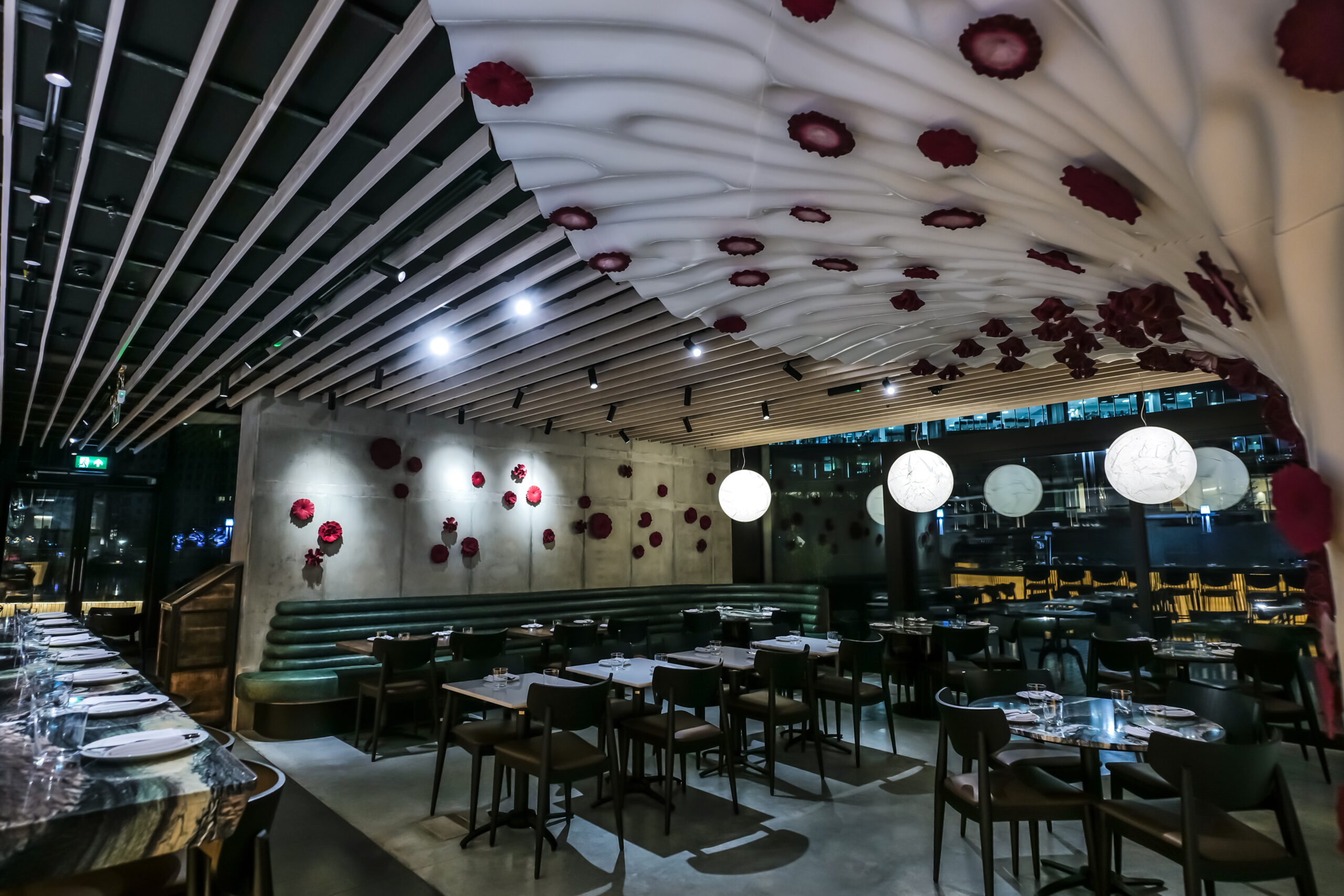 Bose audio powers Roe 'creative dining' restaurant, London - Installation