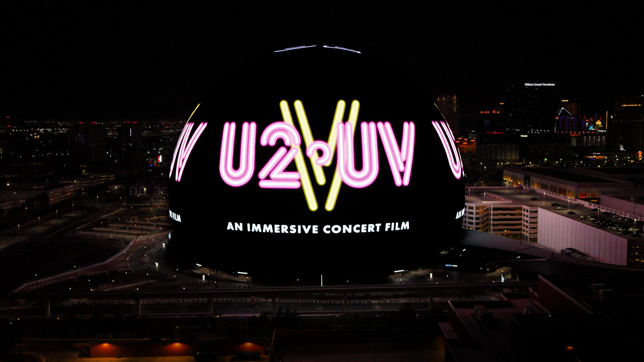 Sphere to showcase epic U2 concert film on world's highest-res LED ...
