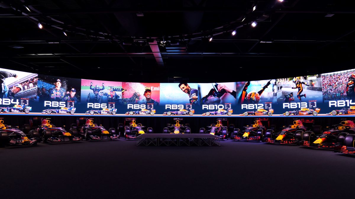 PPDS installs record-breaking 46.25in LED wall for F1 team HQ ...