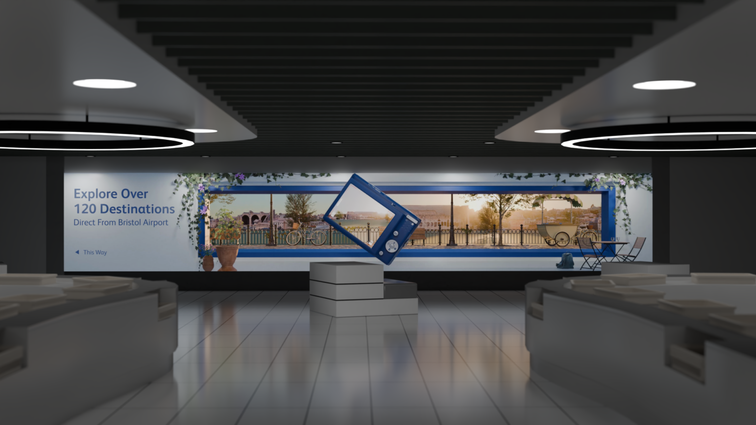 Boutique LED content agency Entice Studio launches in London - Installation