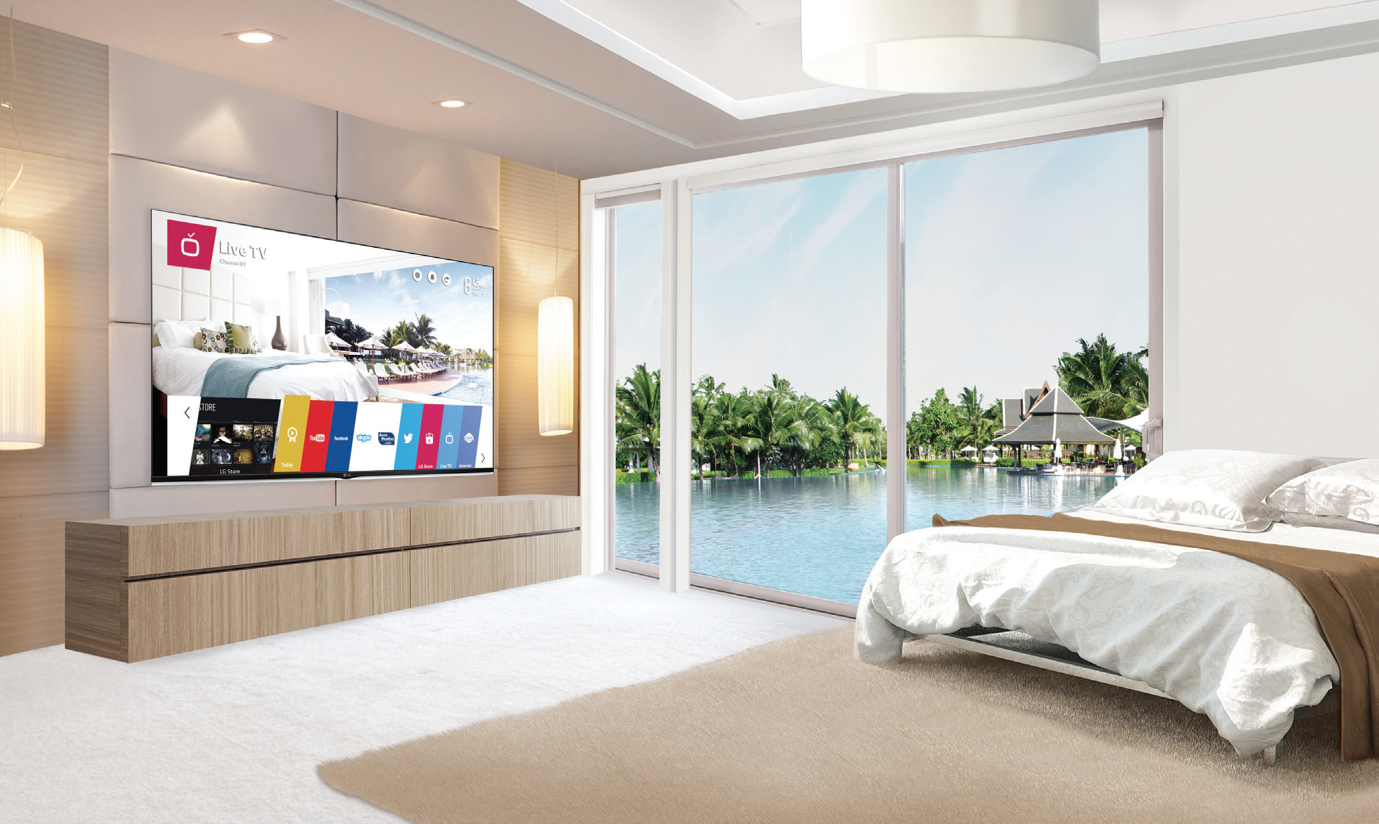 LG launches 'pro-centric stay' TV platform in US - Installation