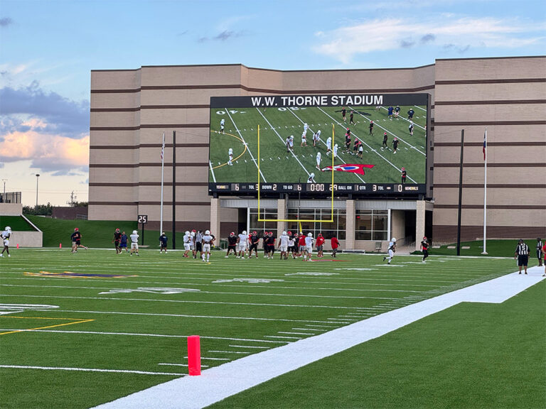 SNA Displays upgrades W.W. Thorne Stadium with 76ft videoboard ...