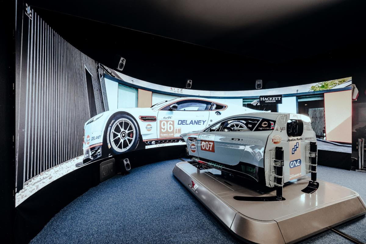 Genelec and Absen power CAVE Oy's Formula 1 racing simulator - Installation