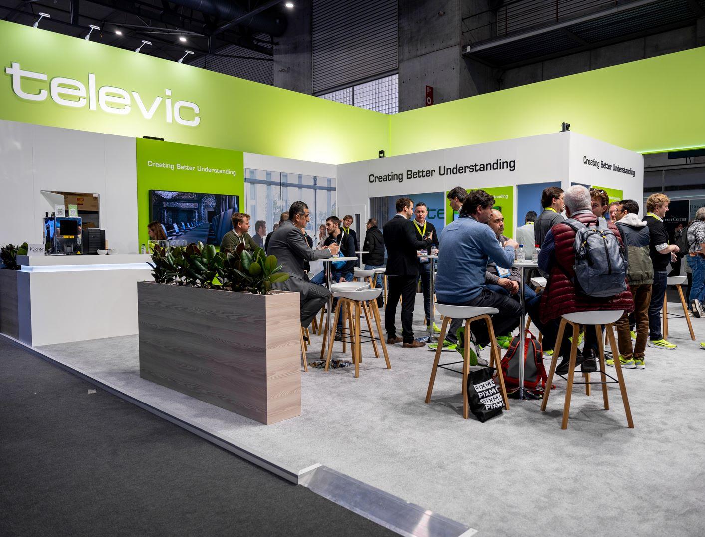 Televic introduces new uniCOS CORE product at ISE 2025 - Installation