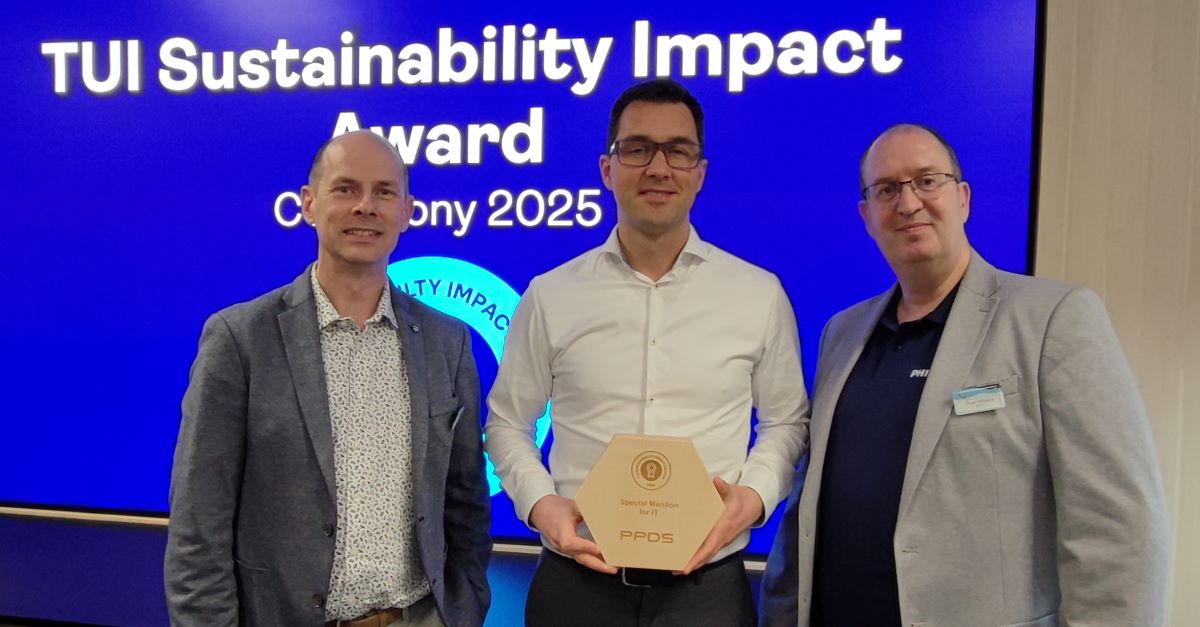 PPDS commended at TUI Sustainability Impact Awards 2025 - Installation