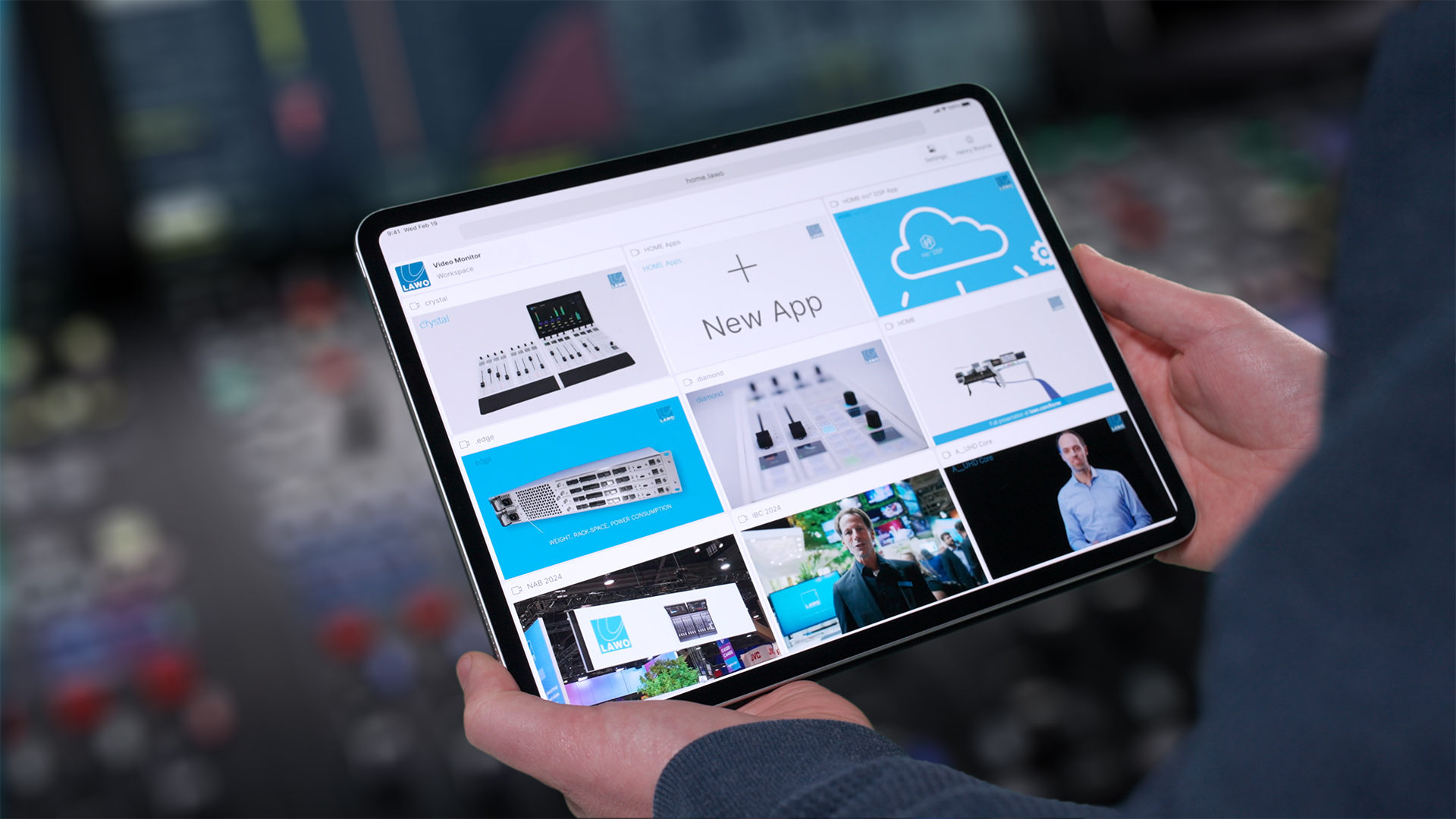 Lawo to present latest developments of HOME Apps platform - Installation