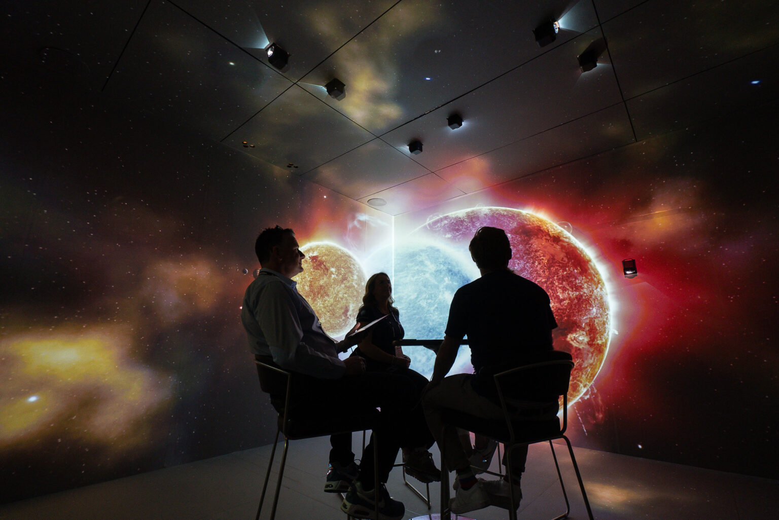 Igloo Vision expands immersive reach across four booths - Installation