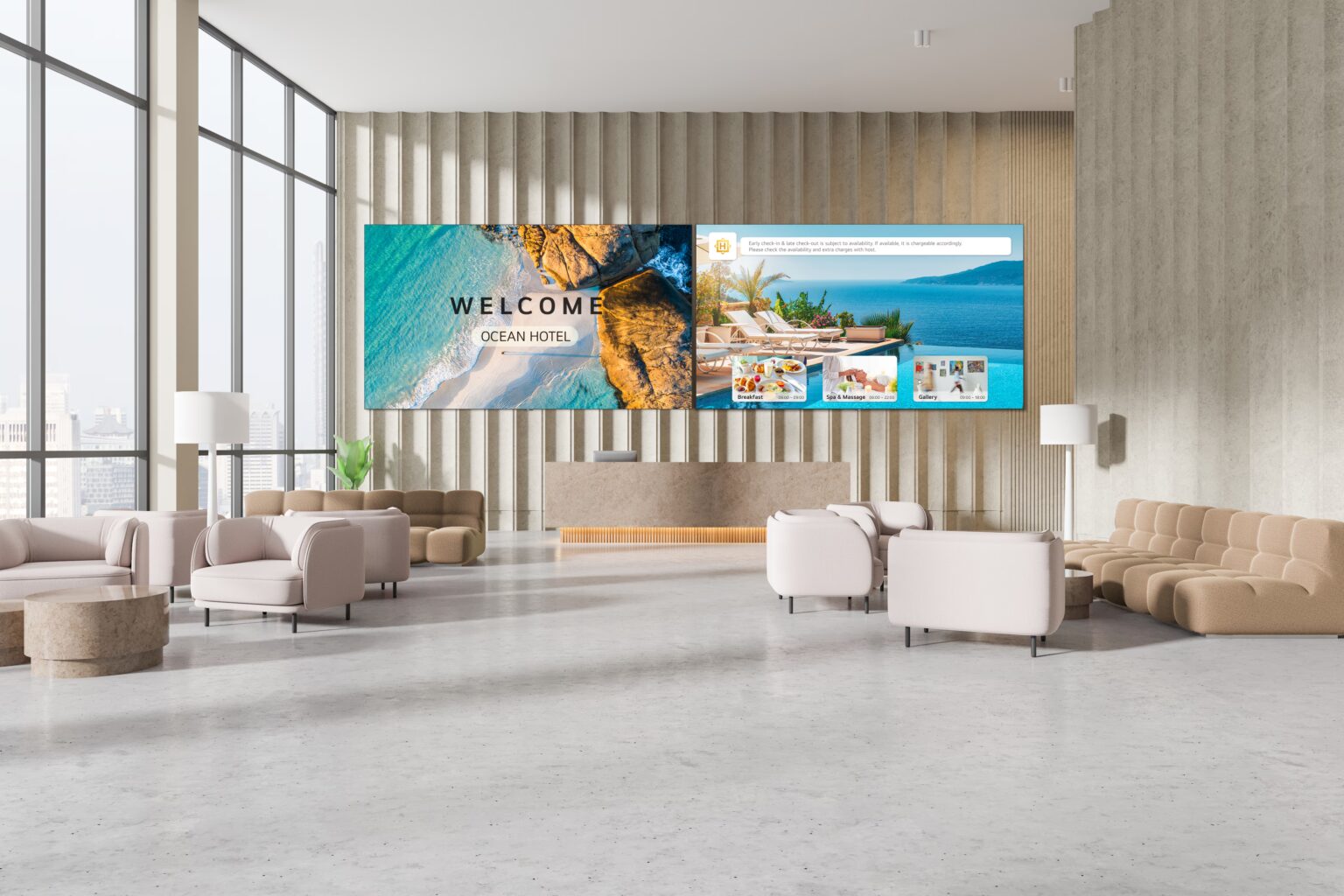 LG launches LAPA series of 136in and 163in DVLED displays - Installation