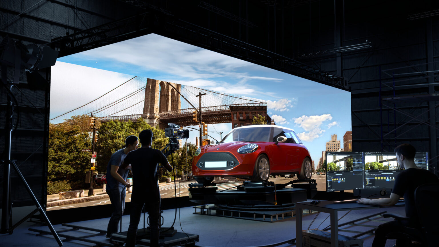 Electrosonic installs major LED artwork ceiling in office lobby