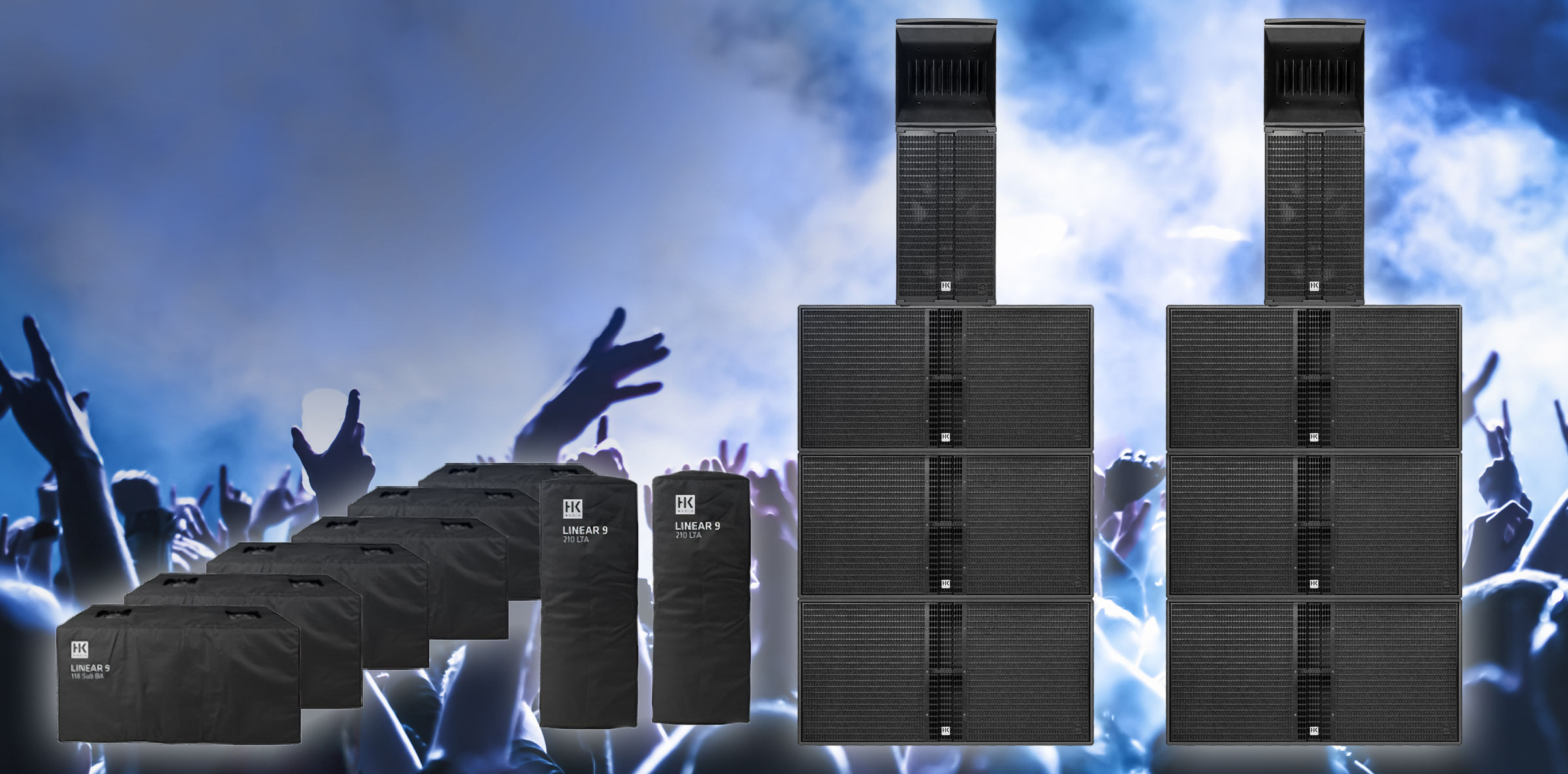 HK Audio releases LINEAR 9 Long Throw Pack for touring pros - Installation