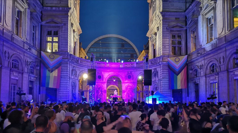 APG's UNILINE MAX line array debuts at Lyon's Bal des Fiertés LGBTI ...