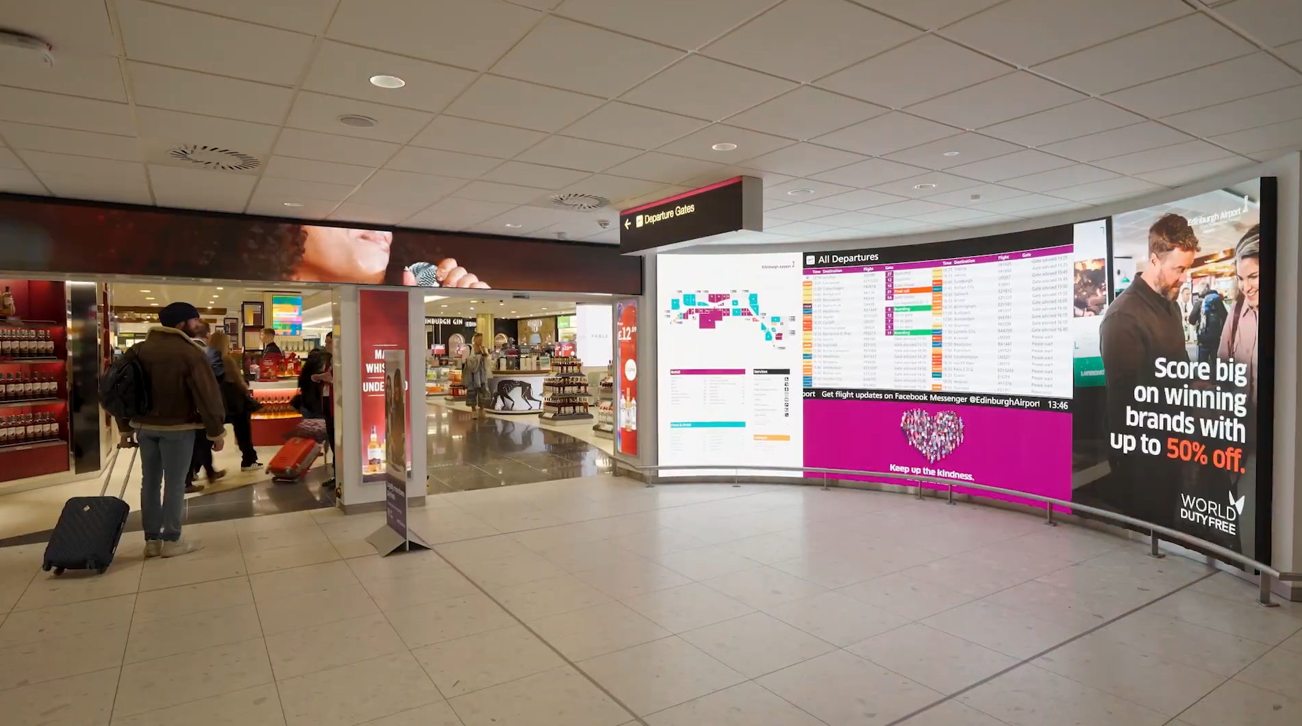 Edinburgh Airport overhauls signage with tech from Datapath, Absen and ...