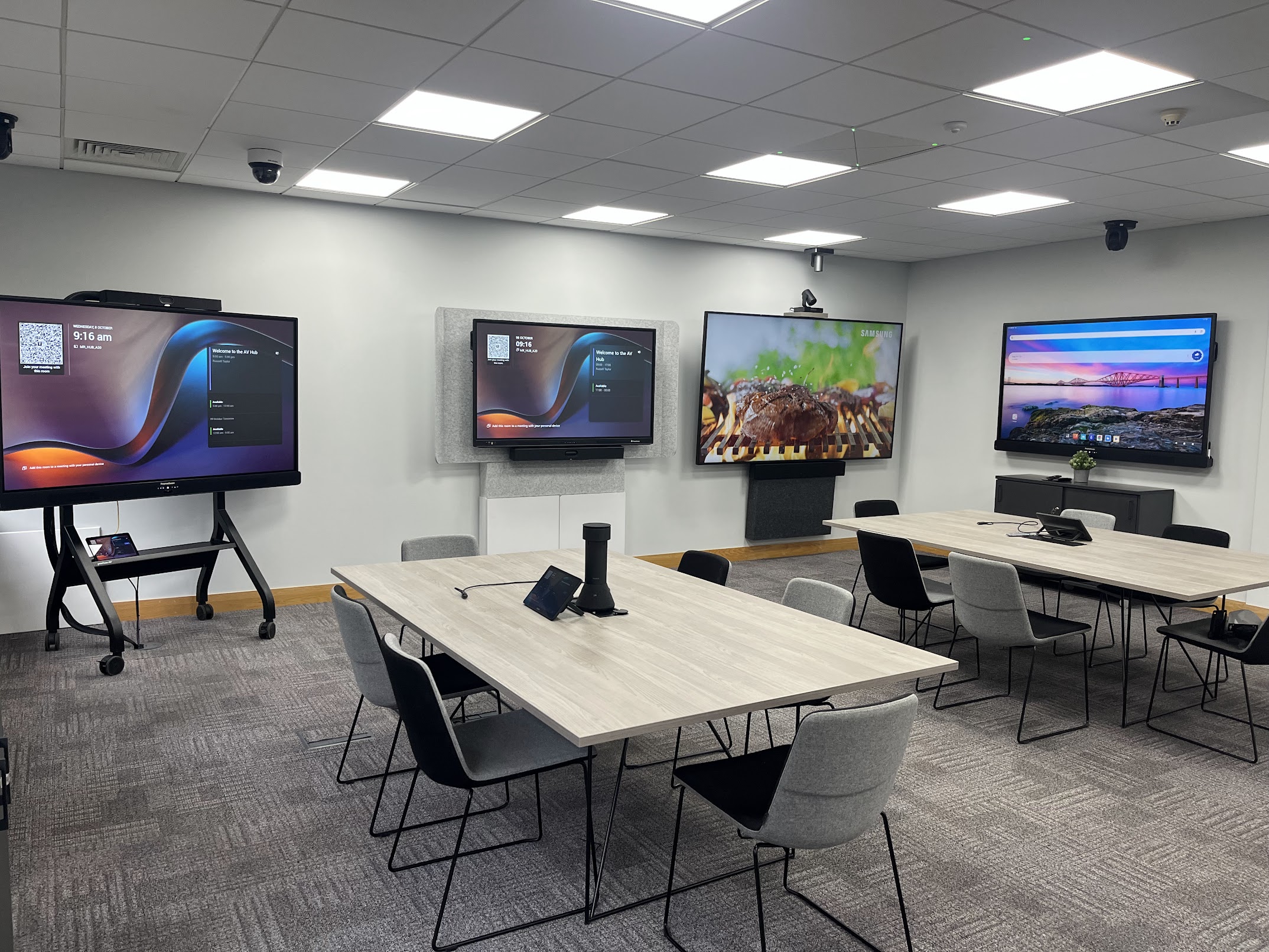 Midwich launches new Edinburgh hub - Installation