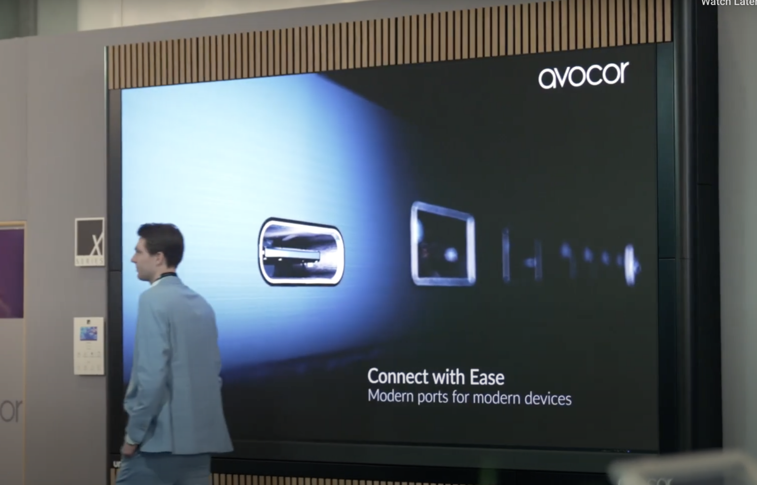 Avocor to launch new digital signage - Installation