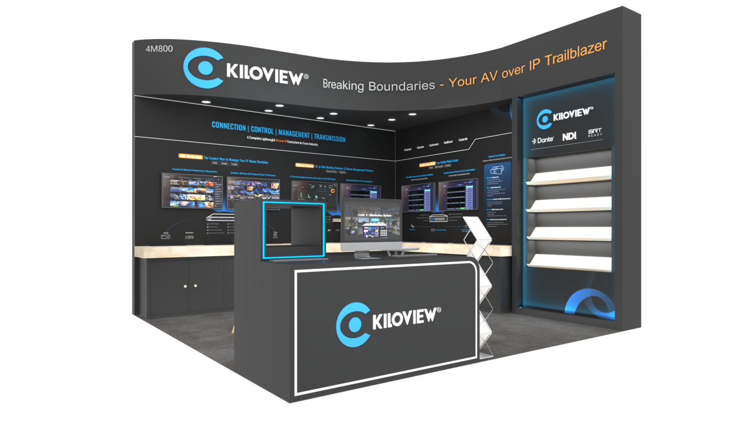 Kiloview to unveil AVoIP workflow management solutions - Installation