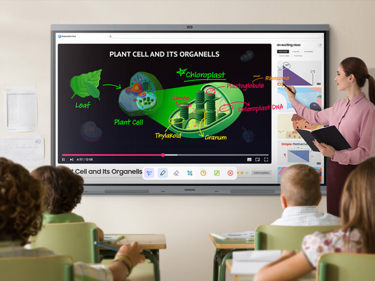 Samsung unveils premium interactive display - Installation